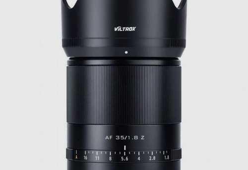 Объектив viltrox 35 mm f1.8 для Nikon Z