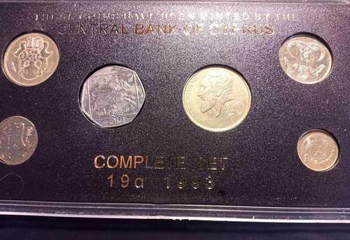 Кипр набор из 6 монет 1-50 центов 1993 год