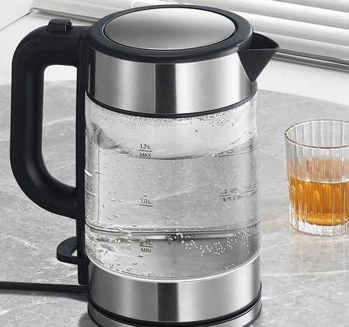 Чайник Xiaomi Electric Glass Kettle, 1.7 литра