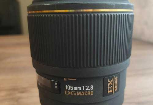 Sigma 105mm 2.8 Macro для Никон Nikon