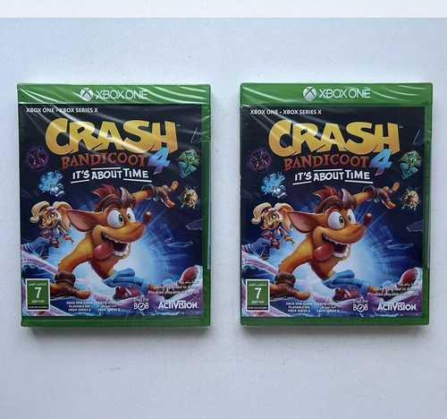 Crash Bandicoot 4 It s About Time (Новый) Xbox