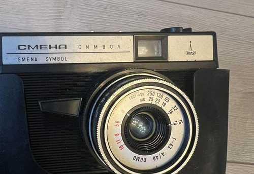 Плёночный фотоаппарат Смена symbol