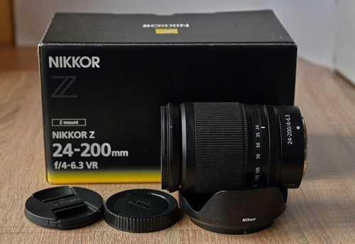 Nikon Z Nikkor 24-200mm f/4-6.3 VR