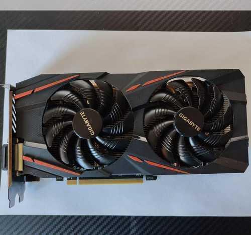 Видеокарта rx580 8gb gigabyte