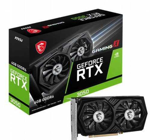 Новая MSI GeForce RTX 3050 Gaming X