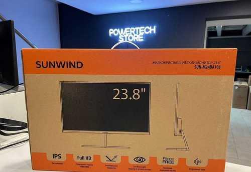 23.8" Монитор Sunwind SUN-M24BA103 Black 75Hz IPS