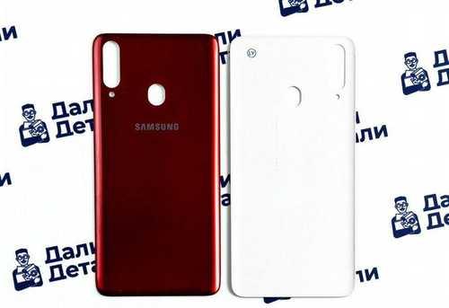 Задняя крышка для Samsung A20s/A207 2019 Красный