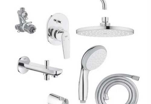 Смеситель для ванны с душем grohe