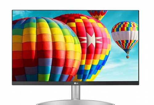 24" LG 24MK600-W (FullHD, IPS, 75Hz, hdmi, безрам)