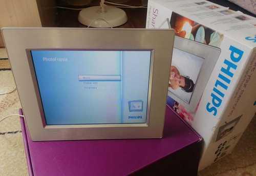 Цифровая фоторамка 8" philips LCD 8FF3CME