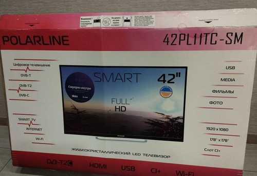 Телевизор Polarline 42 (full HD, Smart)
