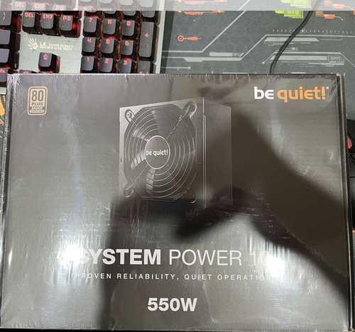 Be quiet system power 10, 550W, 80  Bronze