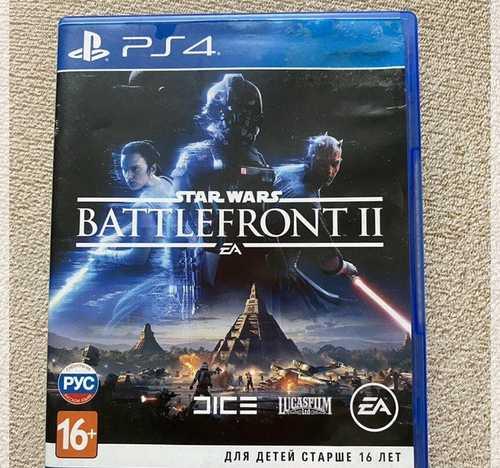 Star wars battlefront 2 ps4 диск