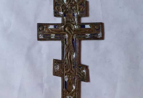Старинный крест Распятие