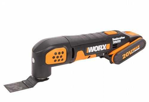 Реноватор аккумуляторный worx WX682, 20В, 1*2,0Ач