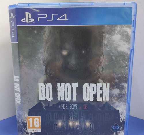 Do Not Open (PS4) Б/У