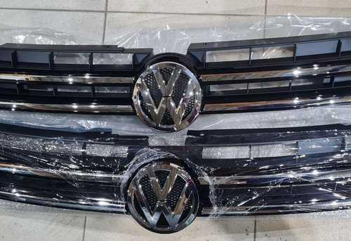 Решетка радиатора volkswagen touareg nf