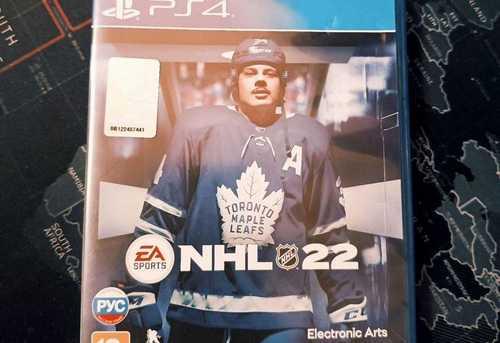 Игра NHL 22 PS4 (русские субтитры)