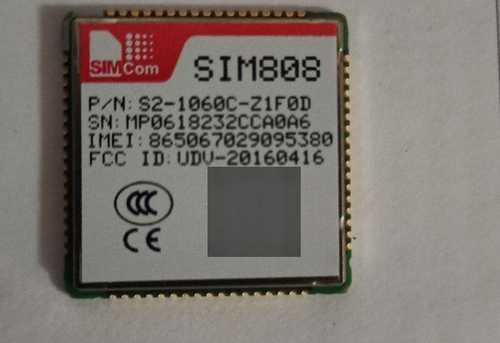 GSM модуль sim808 новый