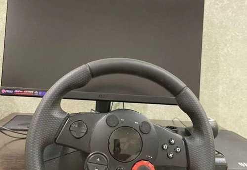 Игровой руль logitech driving force gt