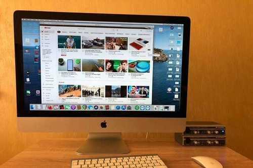 Apple iMac 27-дюймов (прокаченный) + M-Audio