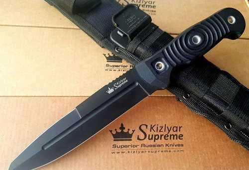 Нож Kizlyar Supreme Legion D2 Black Titanium