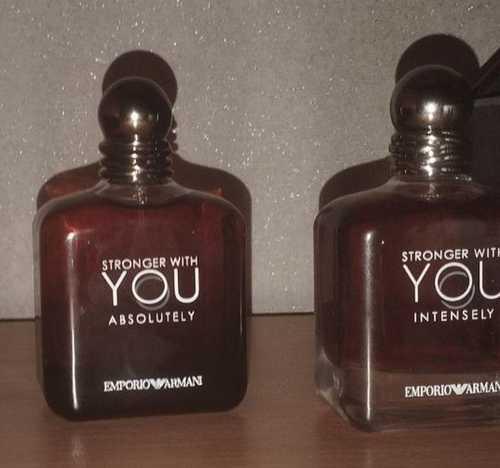 Парфюм armani stronger with you intensly или abso