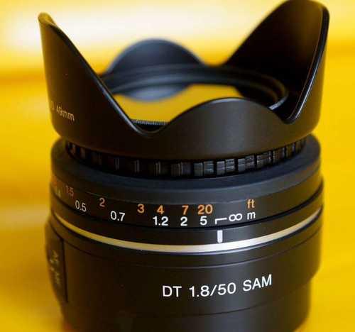 Sony DT 50 mm f 1,8 SAM для Sony A