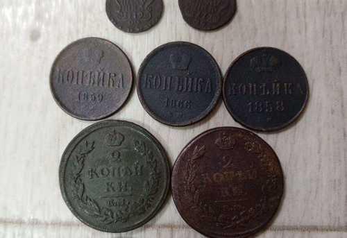 Сибирские монеты. Царские копейки