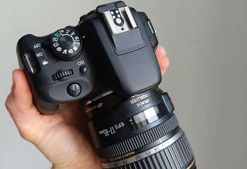 Canon eos 100d + efs 17-85mm is usm