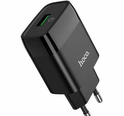 Быстрая зарядка hoco C72Q / 1xUSB, QC3.0, 18W