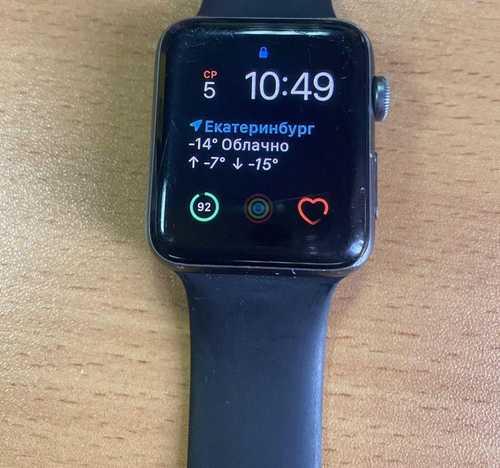 Часы apple watch series 3 42 mm