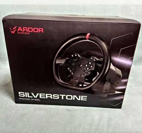 Игровой руль ardor gaming silverstone 900 градусов