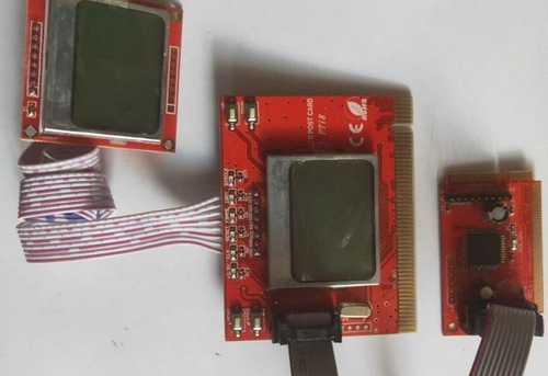 Контроллер, диагностическая post-card PCI/miniPCI