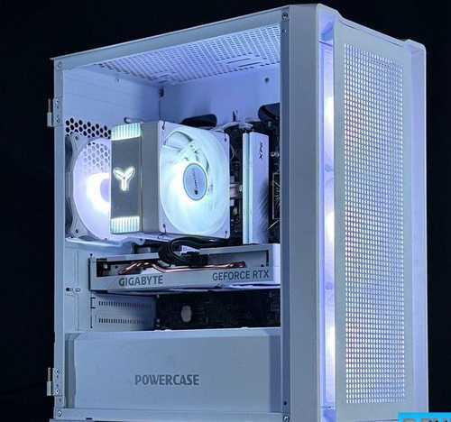 Gaming PC White: Core i5-12400F/ RTX 4060/ NEW