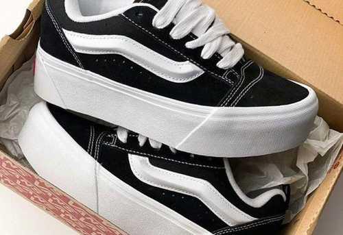 Vans KNU skool женские кроссовки кеды