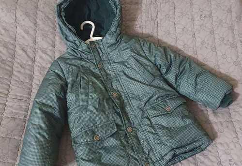 Куртка -пальто зимнее Button blue 98р