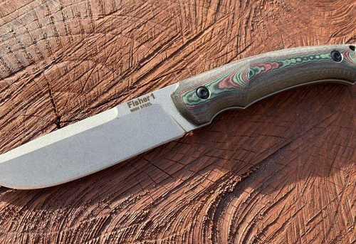 Нож туристический Fisher 1 N690 StoneWash