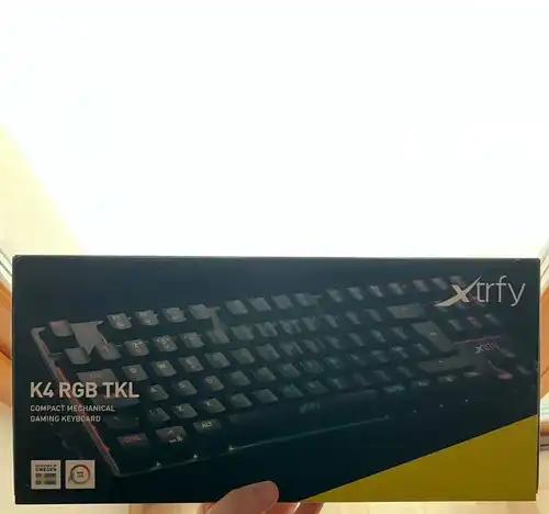 Клавиатура Xtrfy k4 rgb tkl