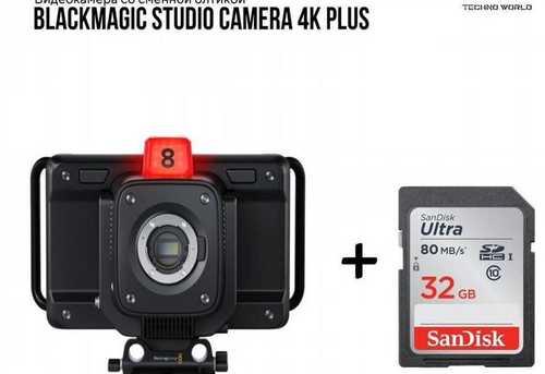 Blackmagic studio camera 4K plus (Новый)