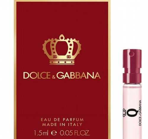 Фирменный образец dolce&gabbana Q Парфюмерная вода