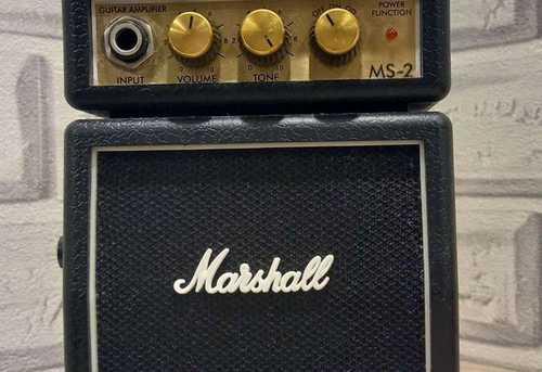 Микрокомбик гитарный Marshall MS-2