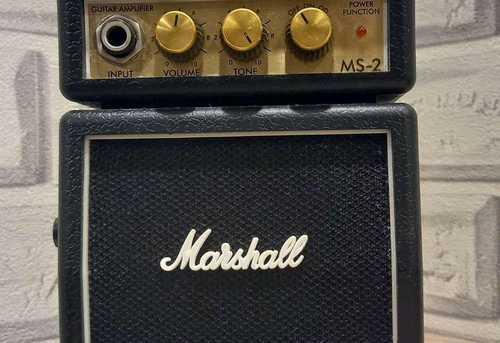 Микрокомбик гитарный Marshall MS-2