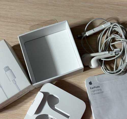 Наушники apple earpods lightning