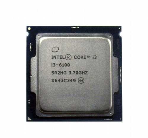 Процессор intel core i3 6100