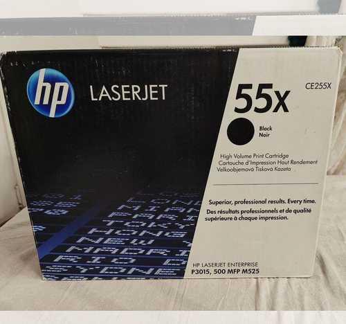 Картридж CE255X (55X) HP LaserJet Enterprise P3015