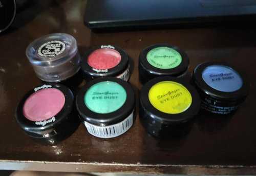 Пигменты и тени (mufe, inglot, stargazer)