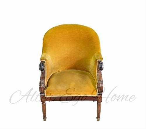 Антикварное кресло в стиле ампир 1820-х гг