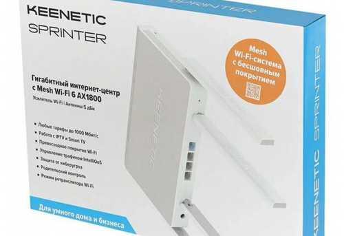 Wi-Fi роутер Keenetic Sprinter (KN-3710) AX1800