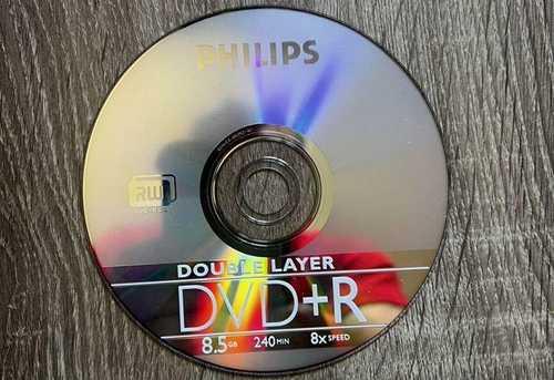 Болванка Philips. DVD+R. Dauble Player